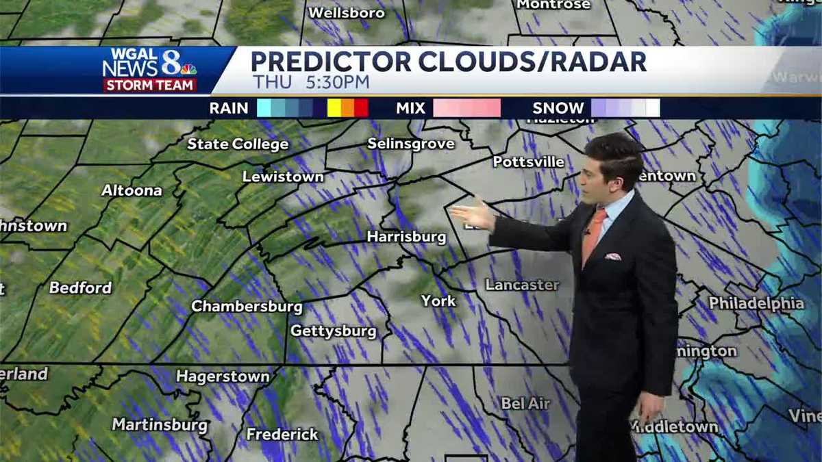 Gloomy and damp Thursday, brighter for Friday