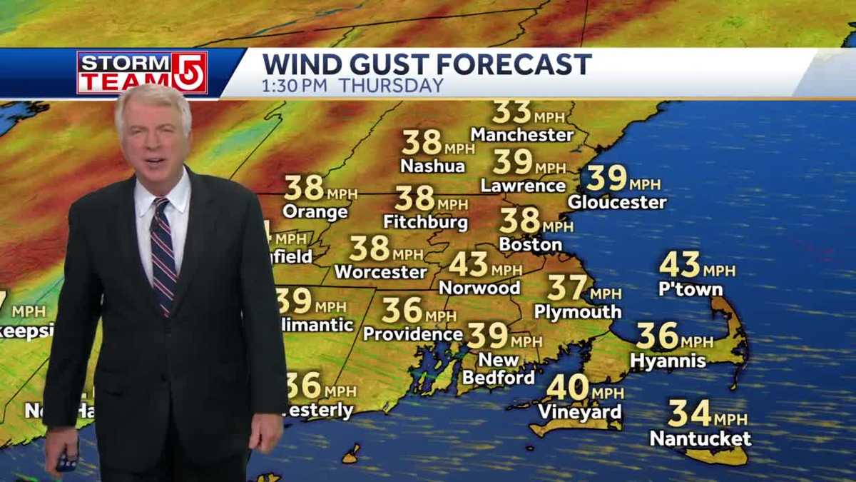 Video: Winds will continue to howl across Mass.