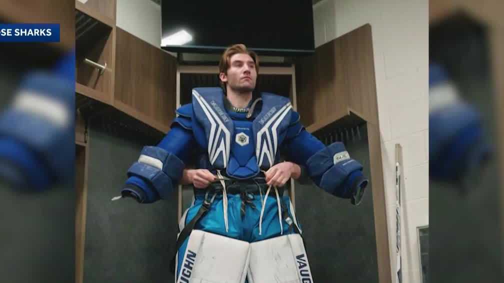 Goffstown's Kyle Chauvette on NHL bench hours after final UNH game