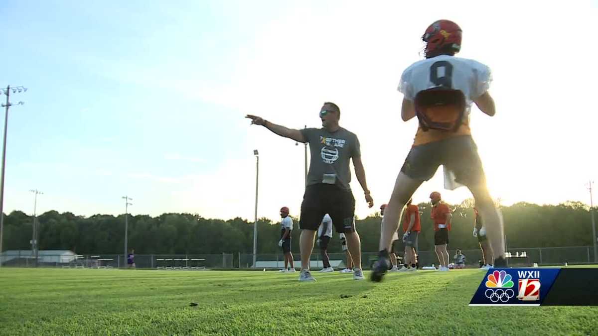 North Davidson's Gavin Hill tackles cancer while playing football