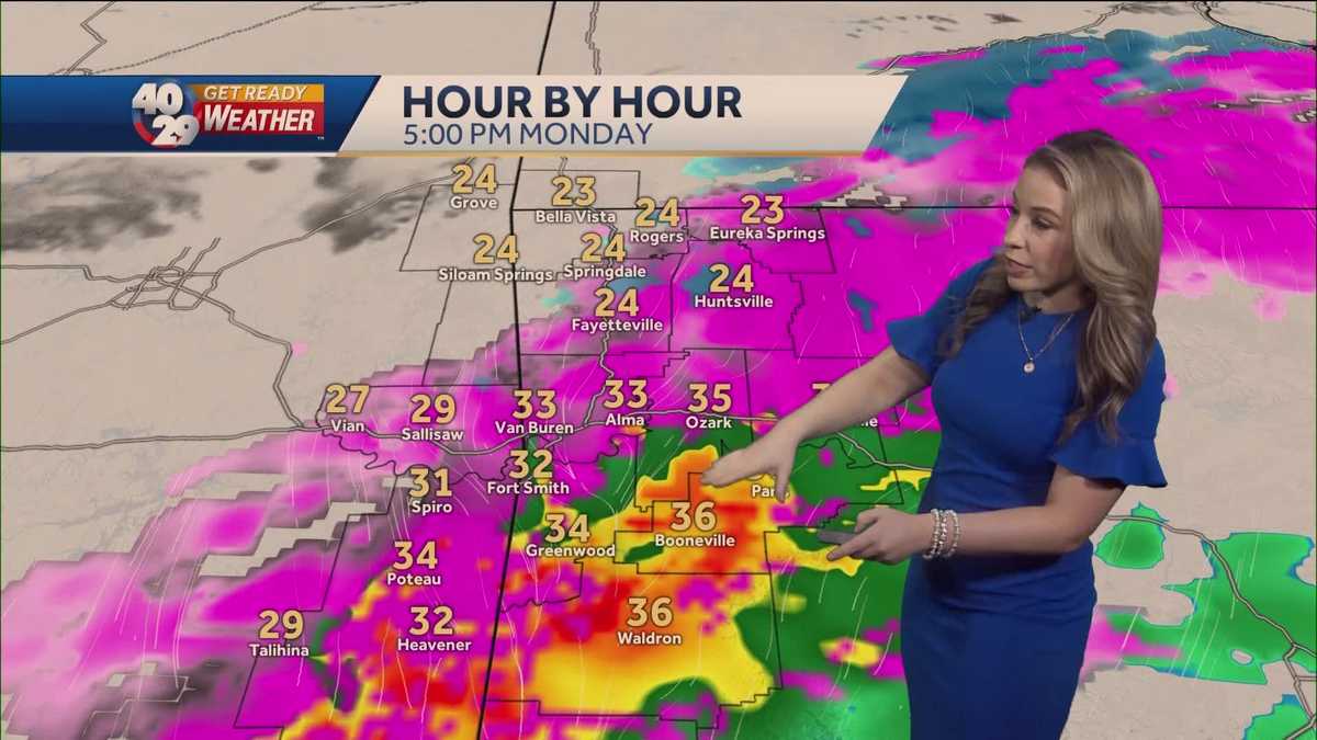 Be ready for ice today