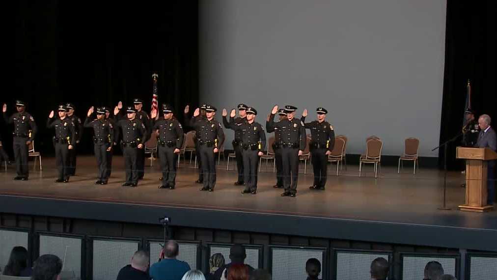 16 new officers start after graduating from LMPD police academy