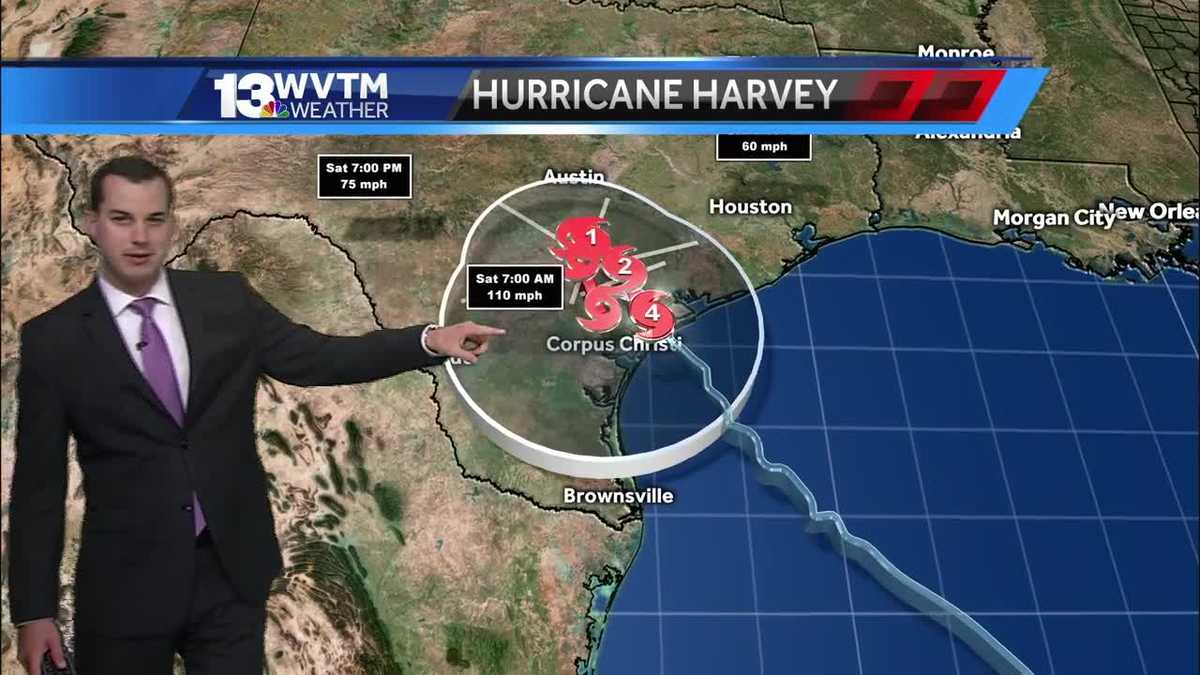 Adrian Castellano's weekend forecast, Friday night update on Harvey