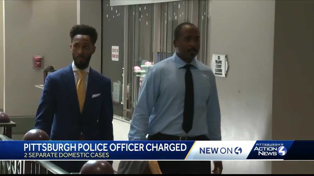 Pittsburgh police officer charged in two separate domestic cases