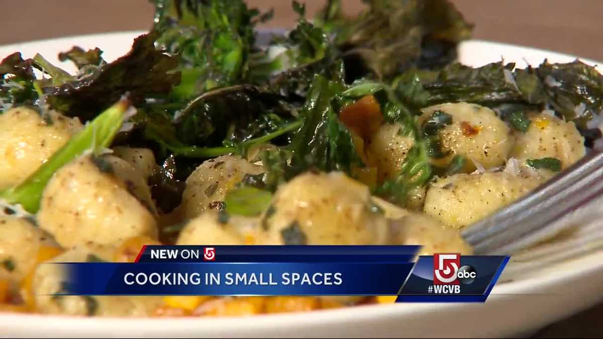 Making restaurant-quality meals in a tiny kitchen