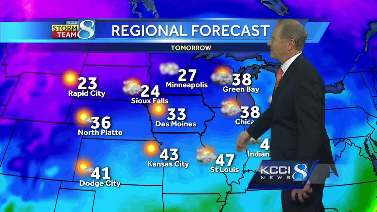 Videocast: Blustery, cold conditions ahead