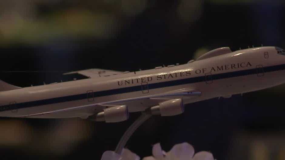 Omaha hosts Air Force celebration of 60 years with the 'doomsday' plane