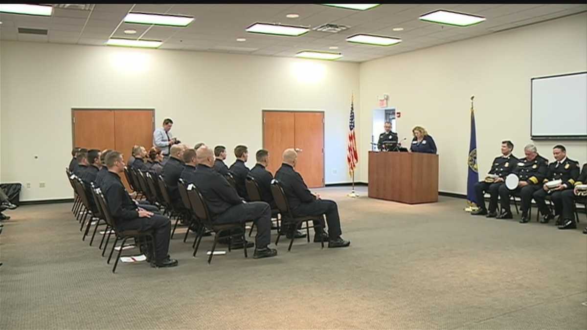 Bellevue's first full-time firefighters honored