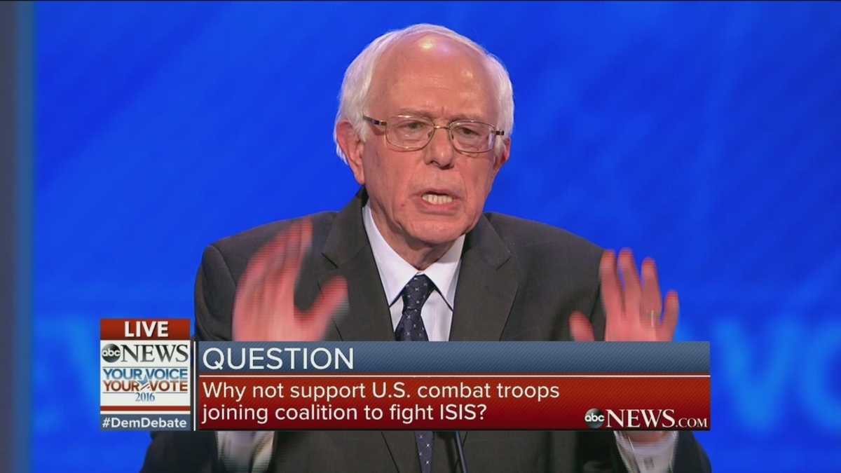 Democratic Debate: War against ISIS; Dealing with Assad