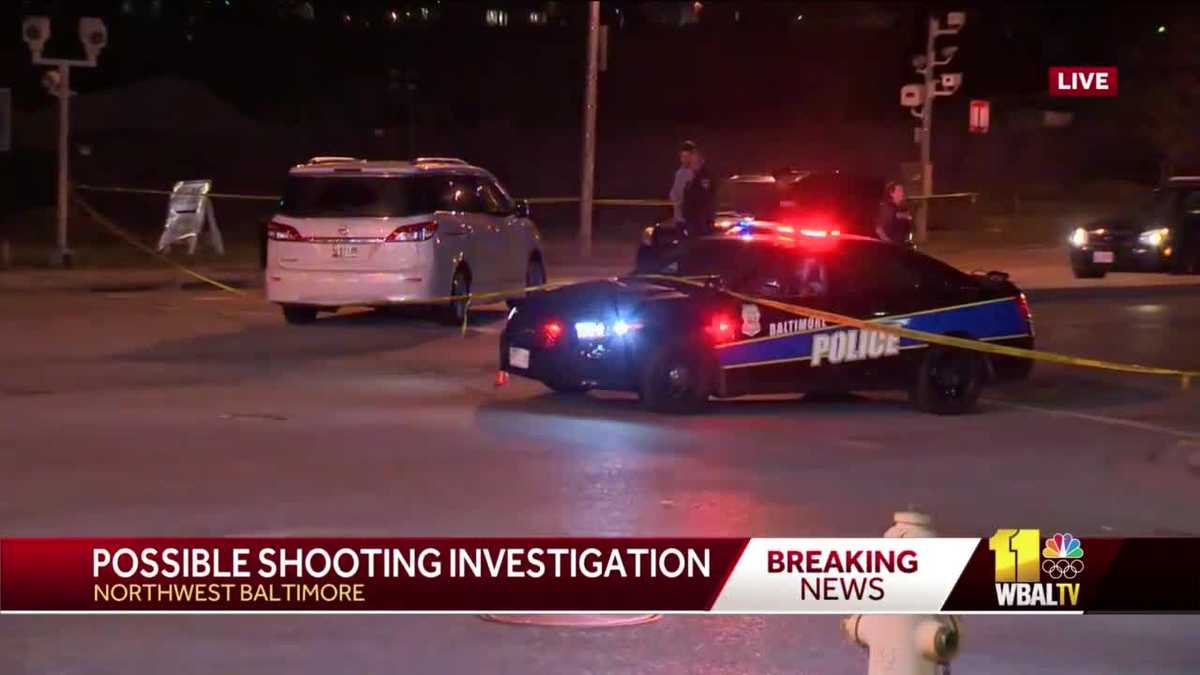Man dead following shooting in northwest Baltimore