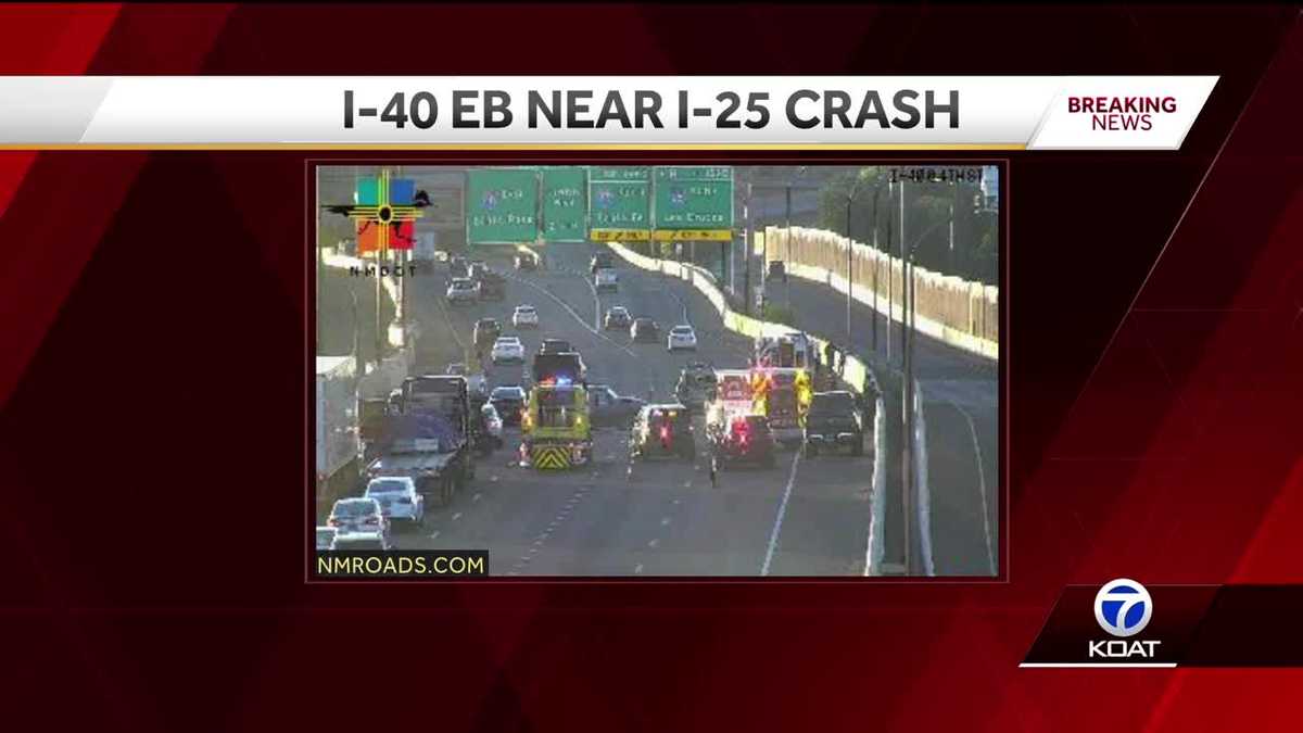 Interstate 40 reopened in Albuquerque following crash