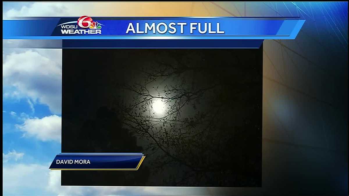 Tuesday Overnight: Full Moon Thursday Morning
