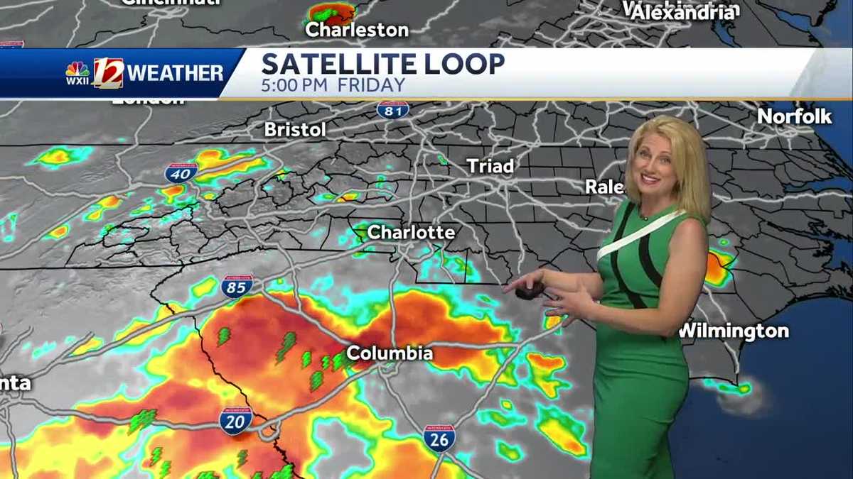 WATCH: Saturday Morning Rain and Afternoon Scattered Storms!