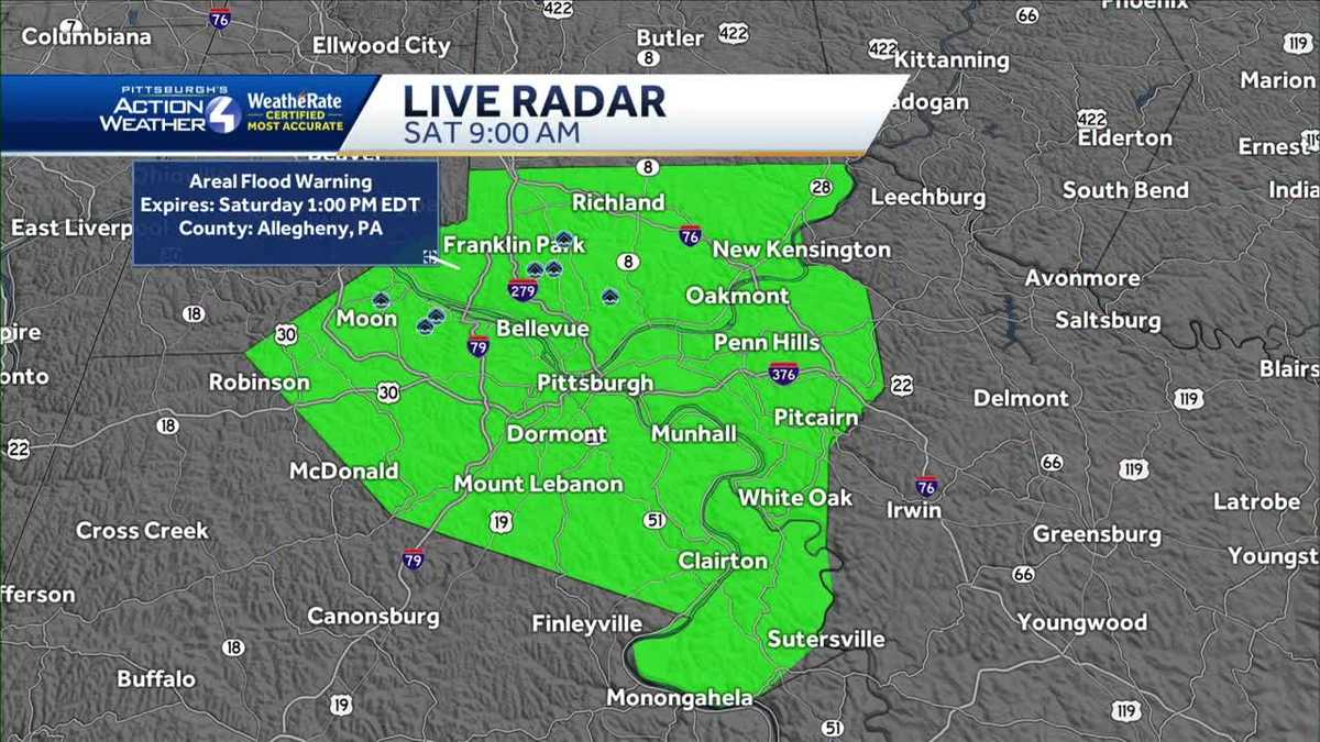 Allegheny County: Flood Warning expires