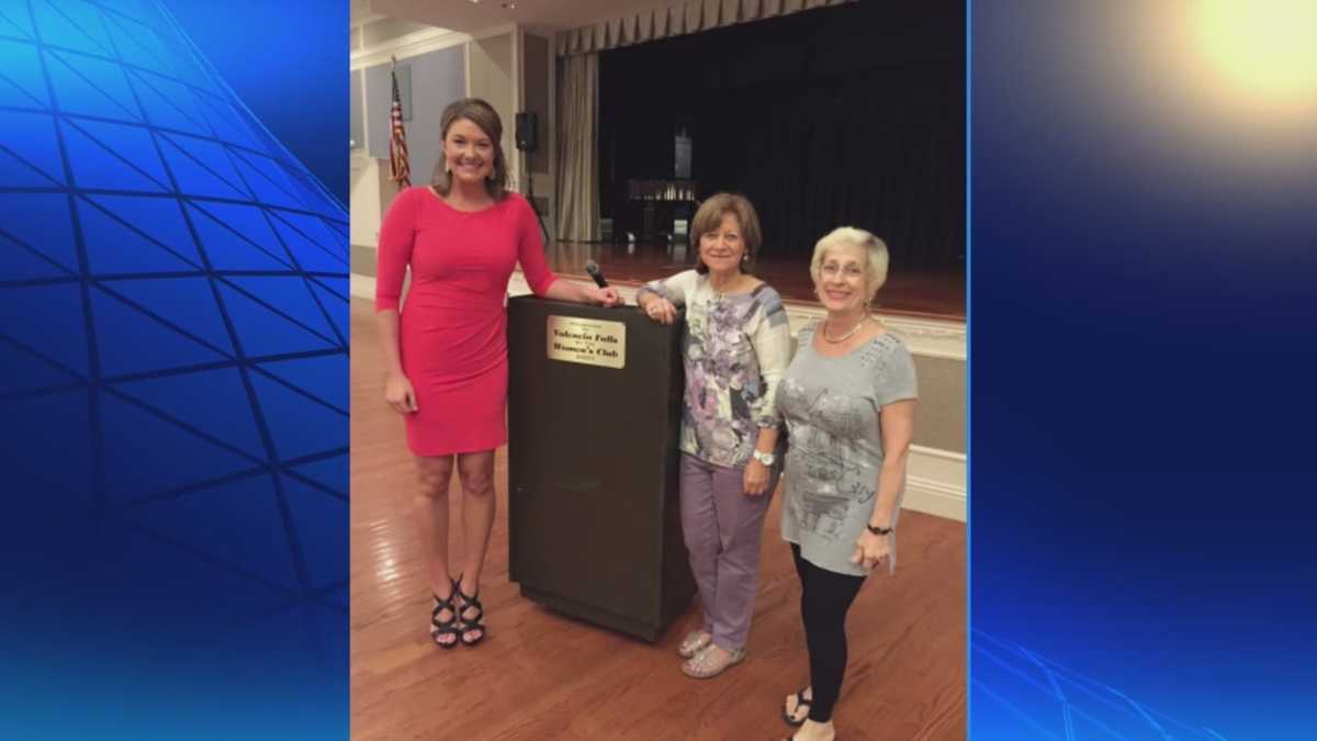 Erin Guy Attends Delray Women's Club Event