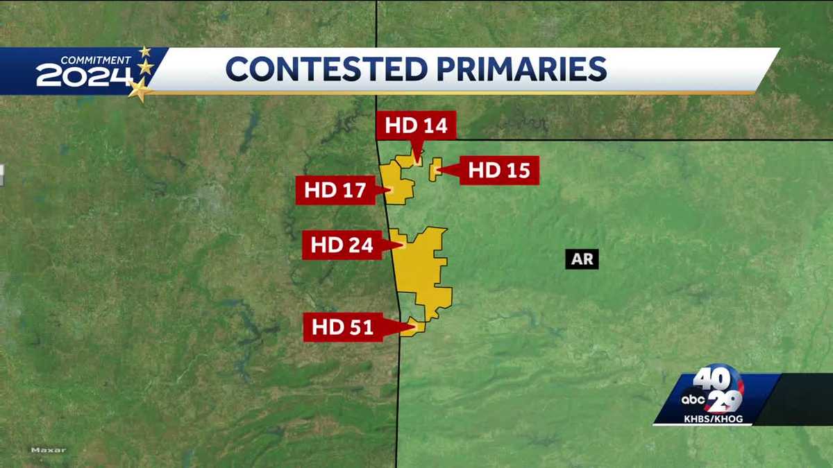 Commitment 2024: Contested primaries in the Arkansas State House of ...