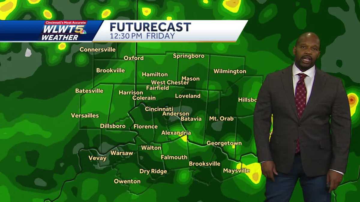 Sunshine Thursday, Rain Friday