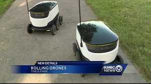 Rolling drones make appearance in KC