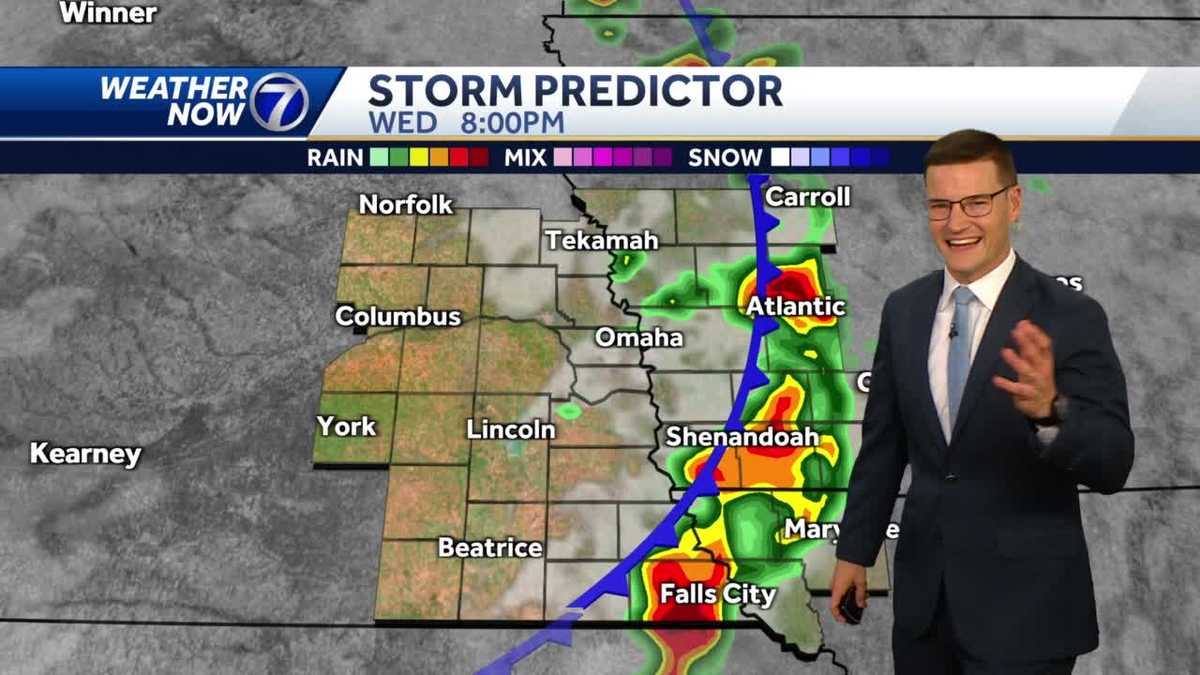 Omaha morning weather forecast for Wednesday, April 19