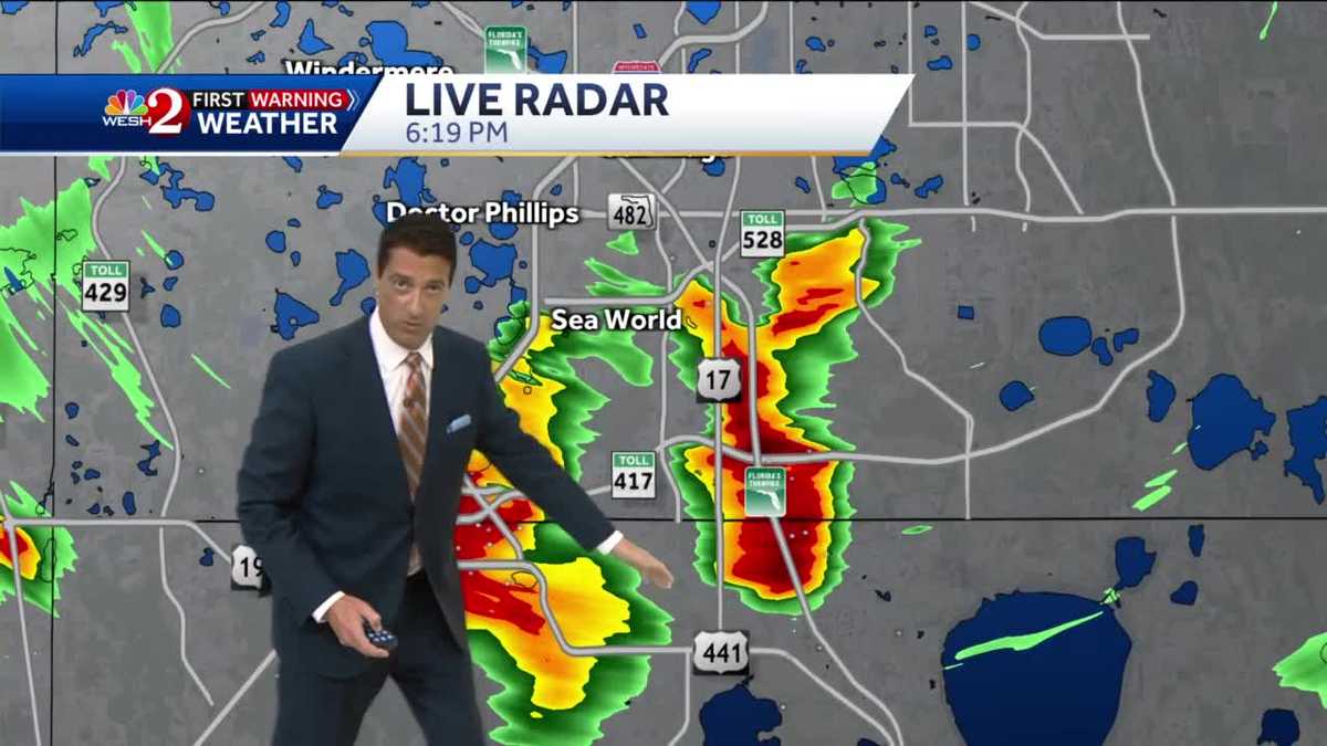 Storm coverage increases tomorrow.