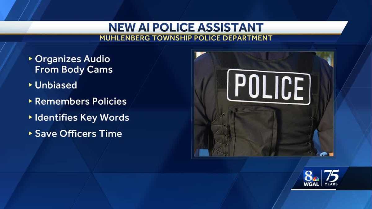 Muhlenberg Township police adds new AI technology to body cams