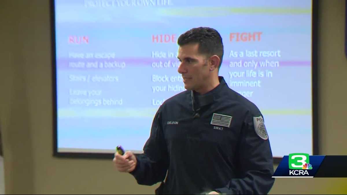 How to survive active shooter situation: Sac PD hosts public session