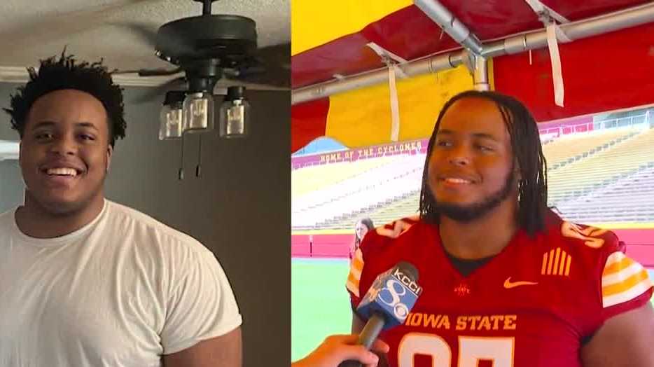Iowa State football: Domonique Orange slims down to become anchor of ...