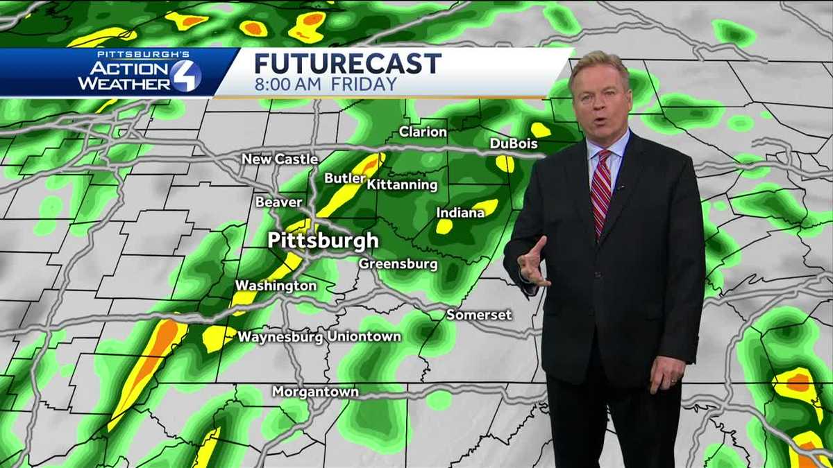 Pittsburgh Weather: Showers continue all day Thursday, with heavier ...