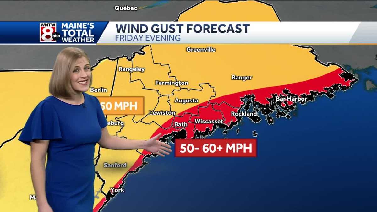 Quiet few days before powerful storm hits Maine Friday