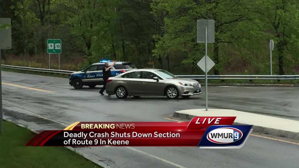 Part of Route 9 shut down in Keene after fatal crash