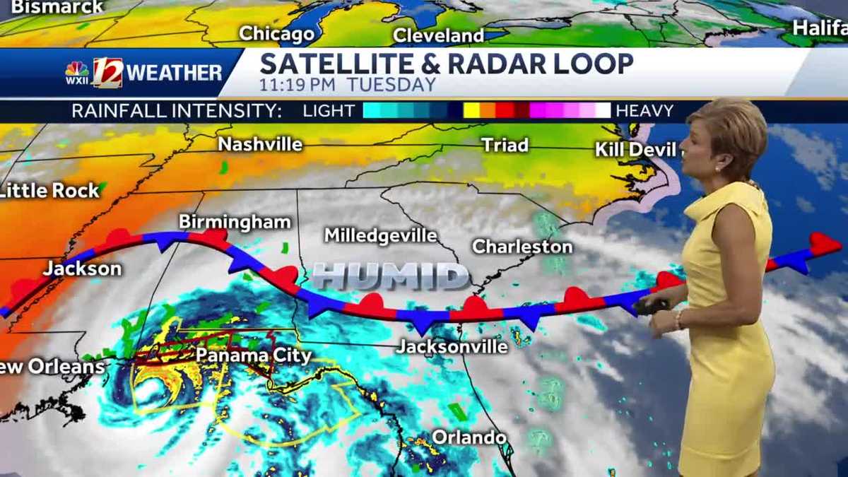 WATCH: Sally''s rainfall, some of it here