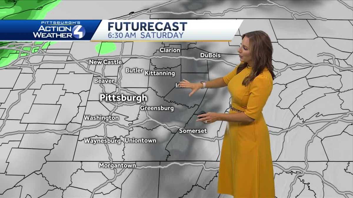 Dry Today; Rain on Saturday