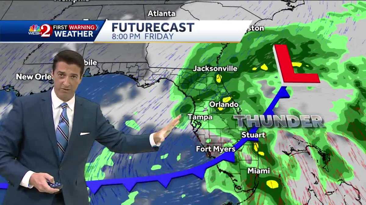 A beautiful Tuesday but rain returns on Thursday!