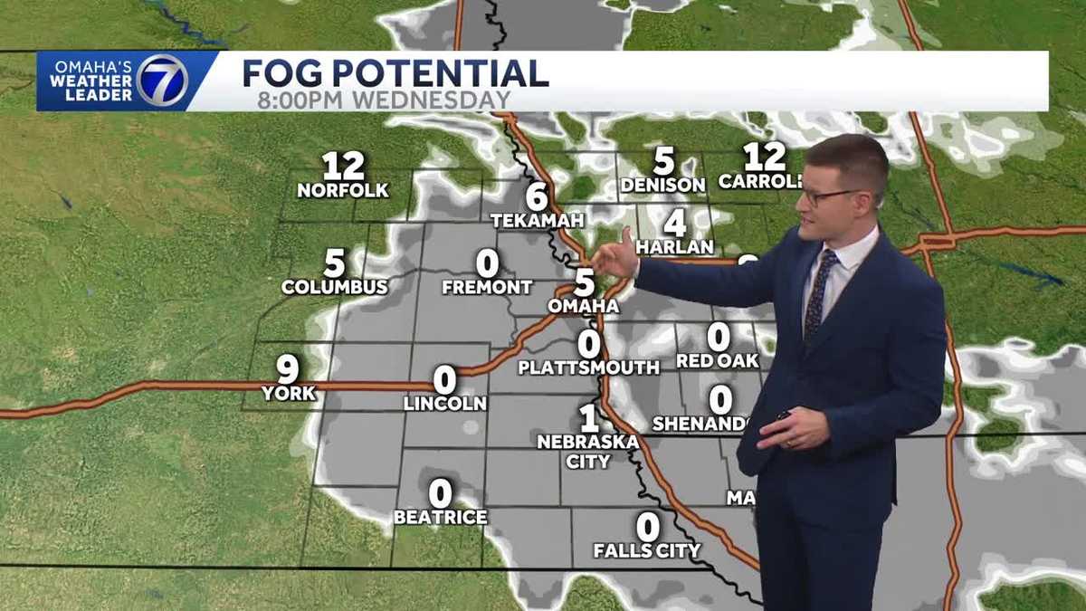Omaha morning weather forecast for Wednesday, December 24