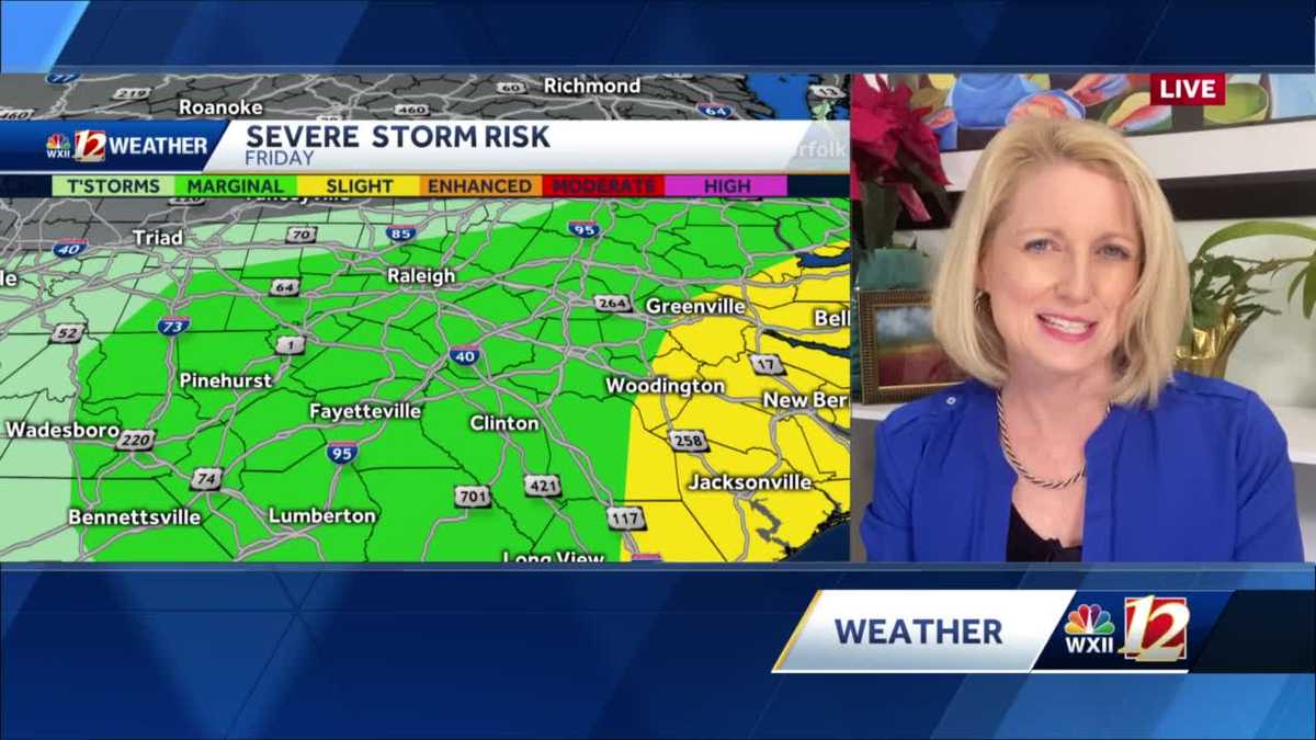 WATCH: RAIN, A Few Storms Possible Tonight Plus A Cooler Weekend!