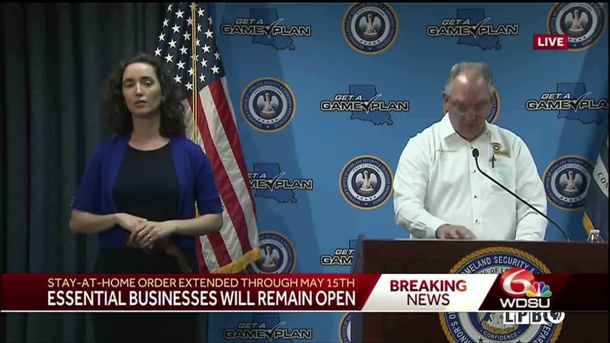 What will happen when Louisiana enters Phase 1 of reopening?