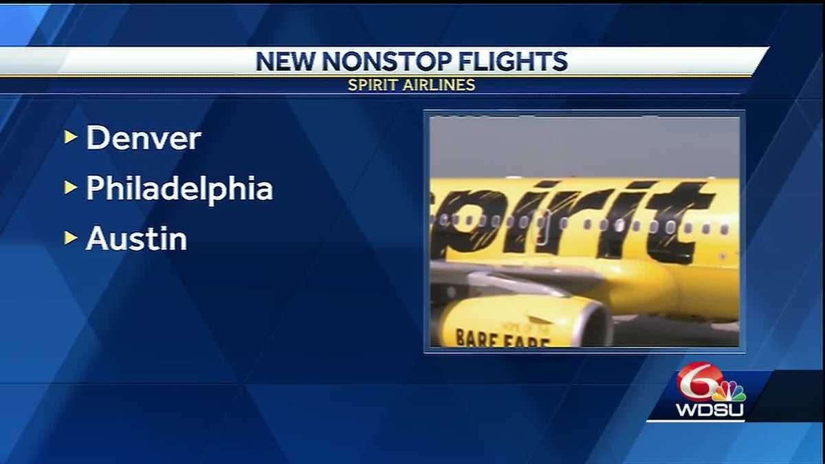 Need a weekend getaway? Spirit Airlines adds new nonstop flights from ... Need a weekend getaway? Spirit Airlines adds new nonstop flights from ...