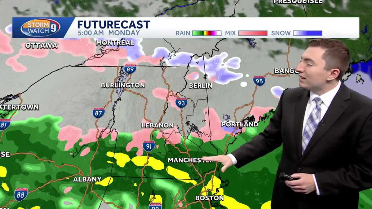Video: Clear and chilly ahead of icy mix Sunday night