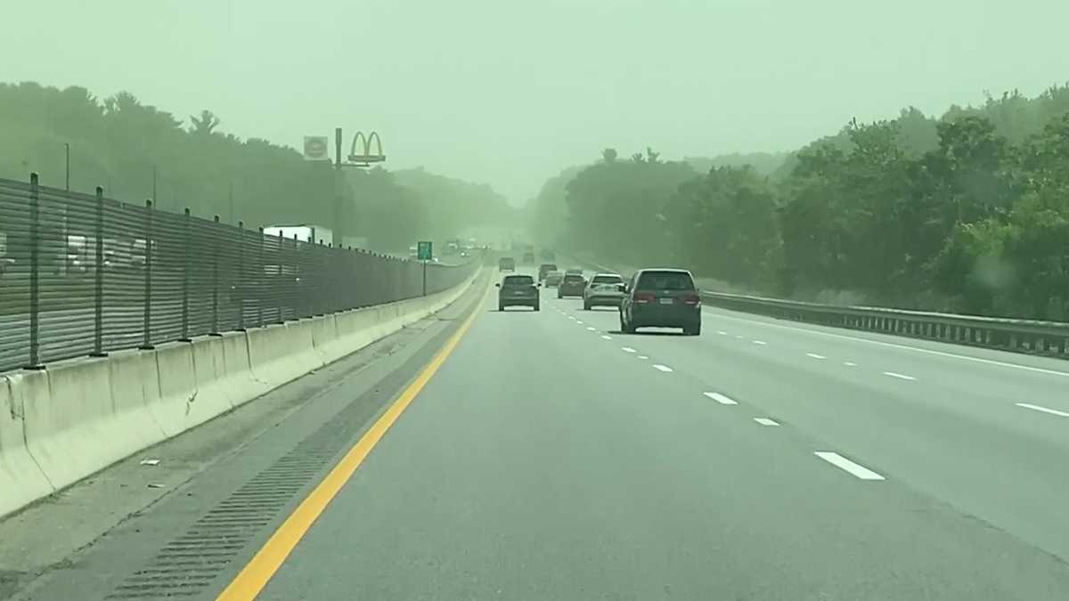Pollen creates haze across parts of Massachusetts