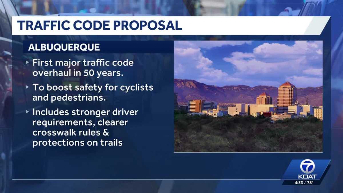 City proposes updated traffic codes for roadway safety
