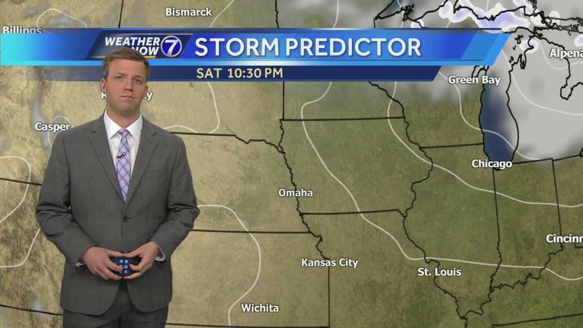 Kyle's Cool Sunday Forecast