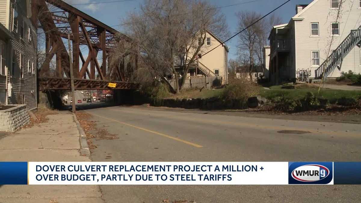 Steel tariffs spike cost of Dover culvert project