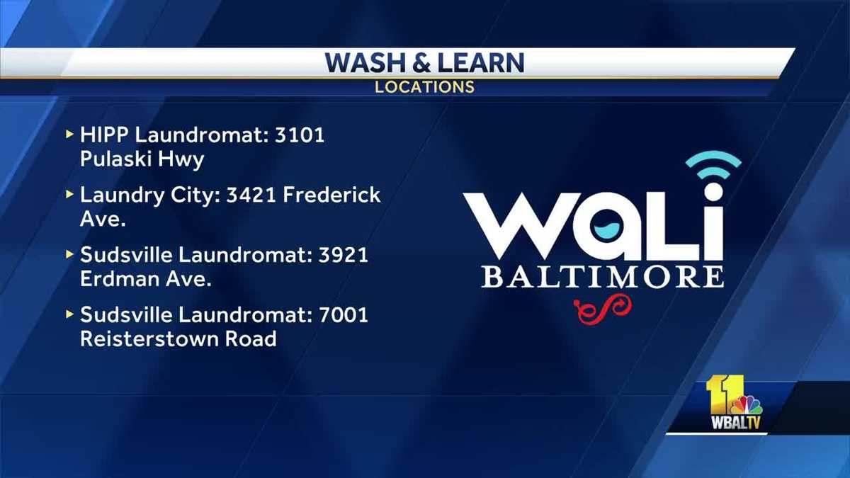 Wash and Learn initiative helps Baltimoreans