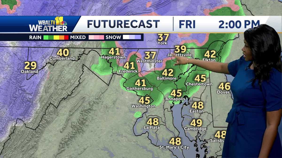 Impact Weather: Winds and wintry mix expected Friday