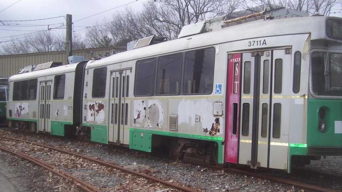 Here's your chance to own your own vintage MBTA trolley car