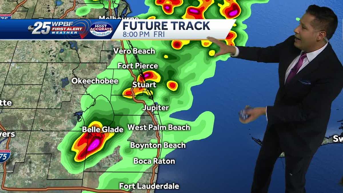 Strong storms, possibility of small hail