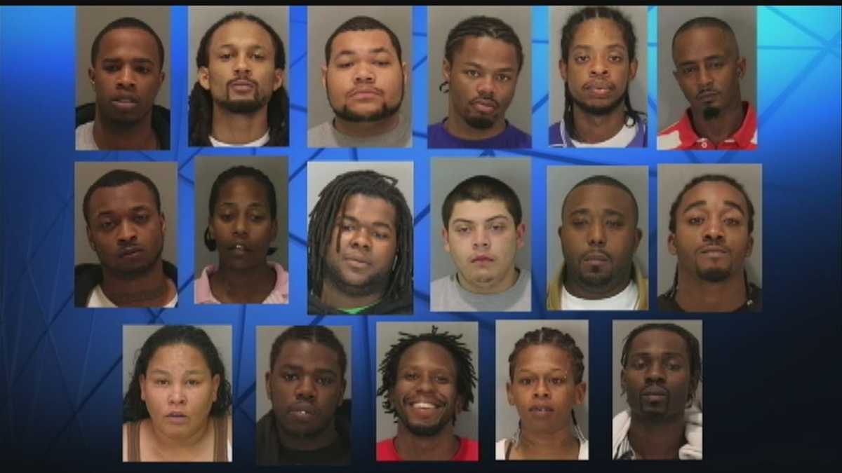 18 charged with federal, state gang crimes