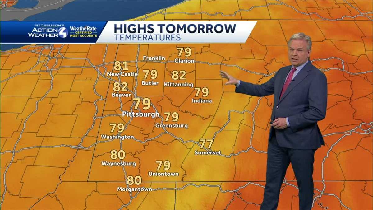 Mostly sunny conditions continue Thursday