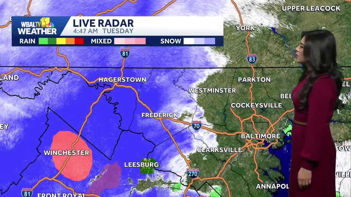 Impact Weather: Widespread precipitation through Tuesday afternoon