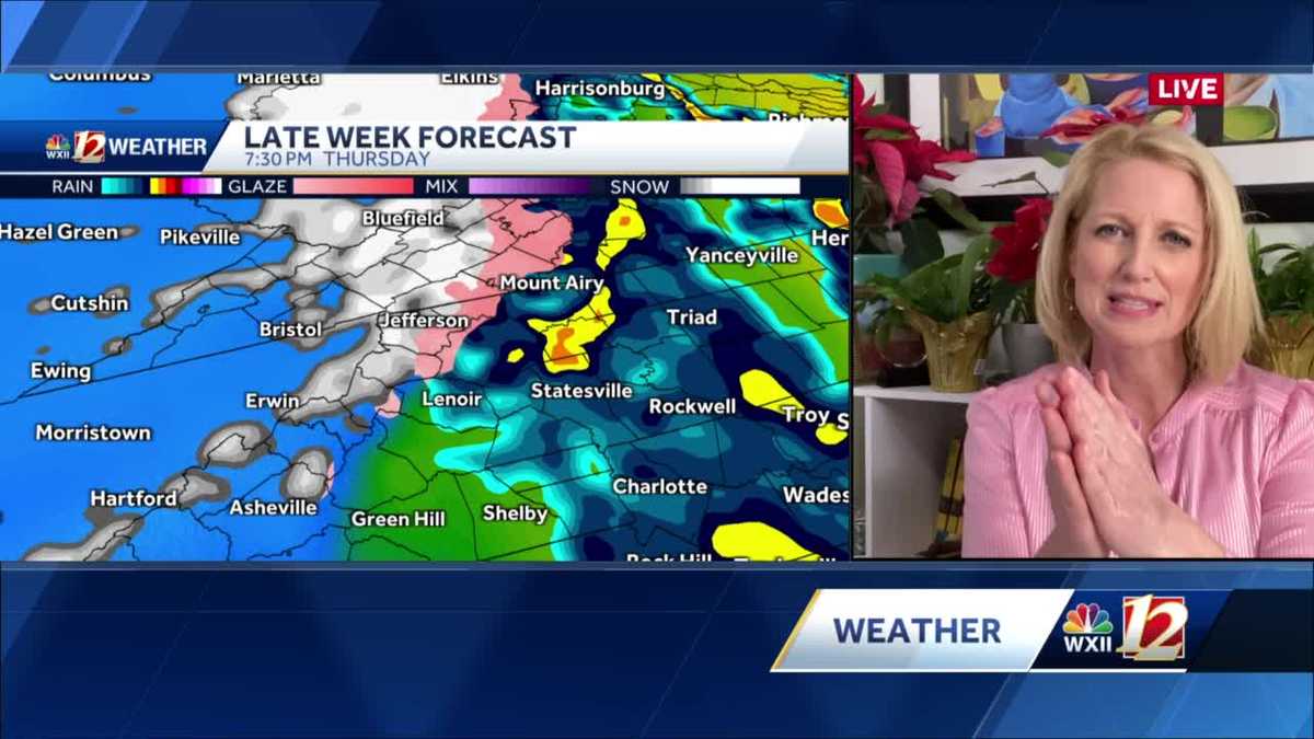 WATCH: Powerful Christmas Eve Storm Brings Heavy Rain, Snow West